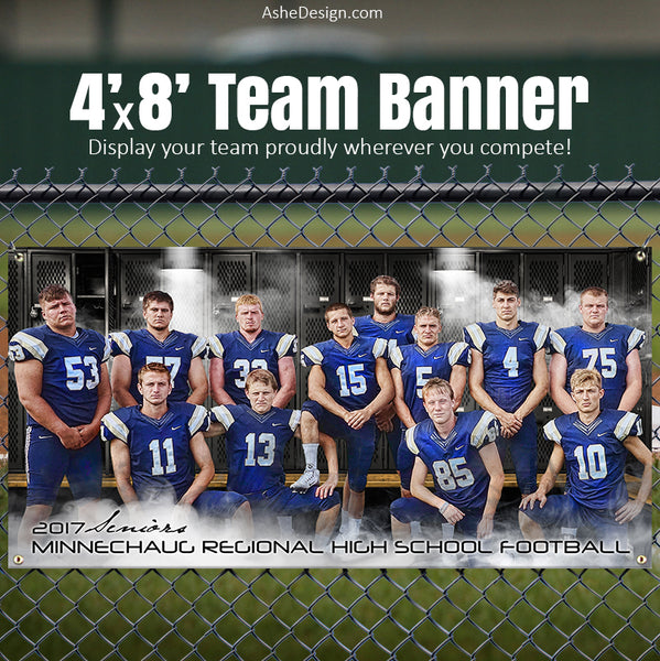 Ashe Design | 4'x8' Multi Sport Team Banner | Suit Up Sports Template ...
