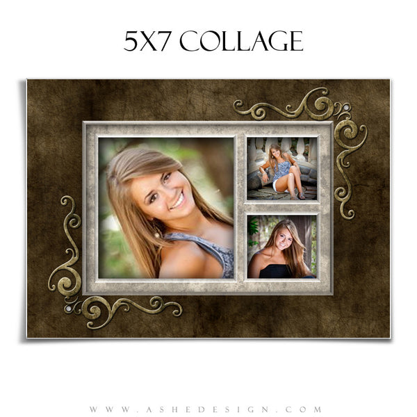 Ashe Design | Embossed 5x7 Collage – AsheDesign