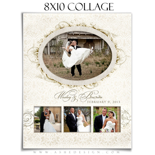 I Do 8x10 Wedding Collage Template – AsheDesign