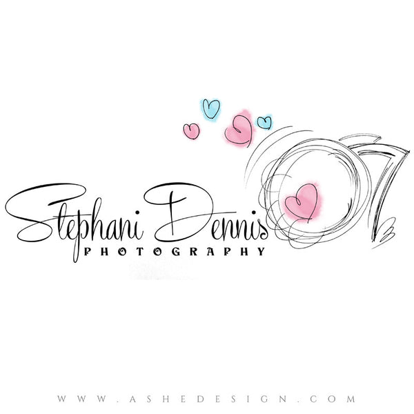 Photography Logo Design | Camera Doodle – AsheDesign