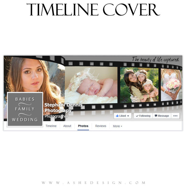 Ashe Design | Facebook Timeline Cover | Film Strip – AsheDesign