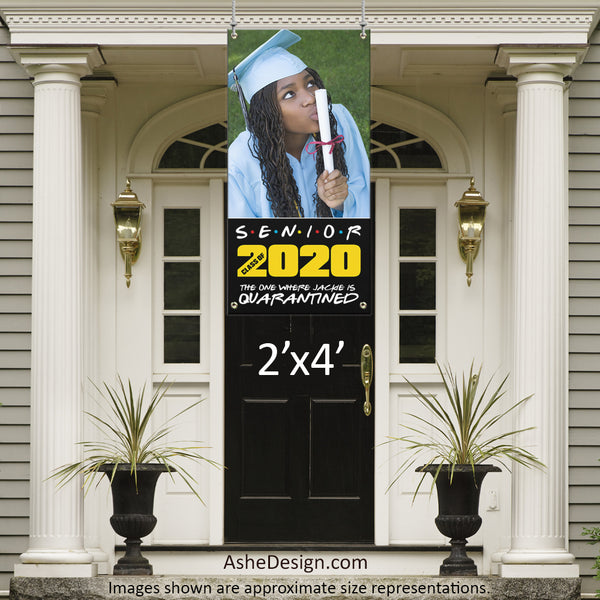 2x4 Banner Photoshop Templates | 2020 Senior Strong – AsheDesign