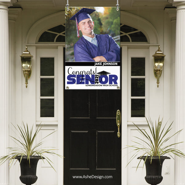 2x3 Banner Photoshop Templates | Congrats Senior – AsheDesign