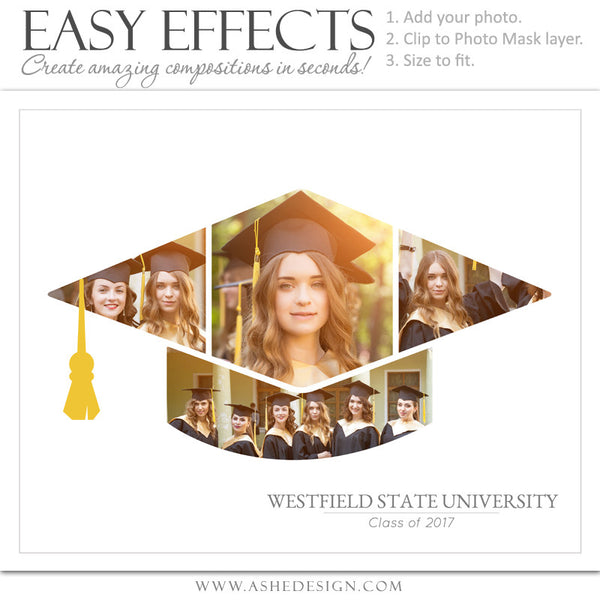 Ashe Design | Easy Effects | Graduation Cap – AsheDesign