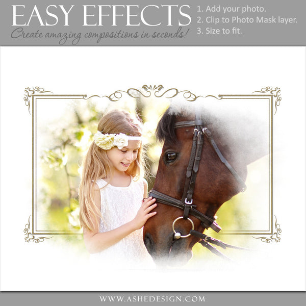 Ashe Design | Easy Effects | Ornately Framed – AsheDesign