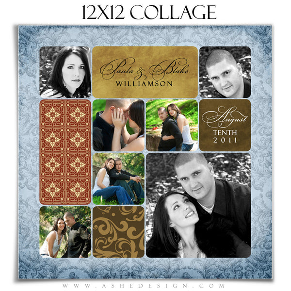 Ashe Design | Patchwork 12x12 Collage – AsheDesign