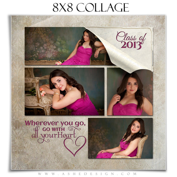 Ashe Design | Scrolled 8x8 Collage – AsheDesign