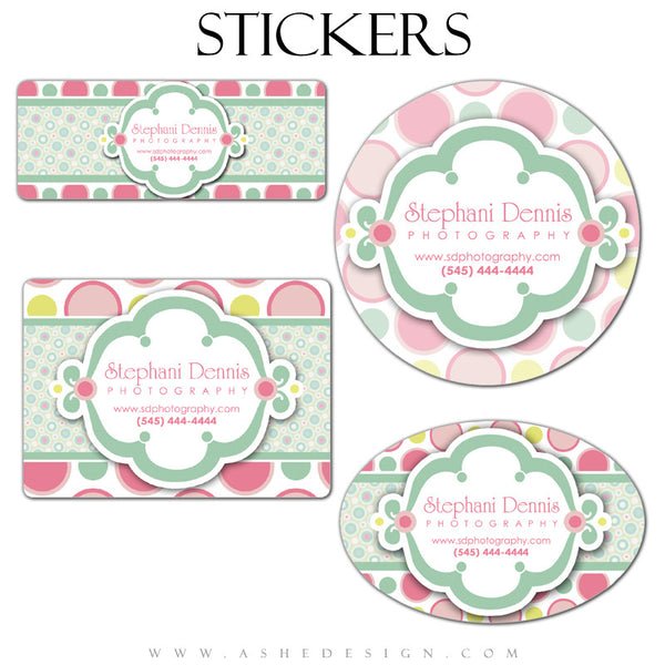 Ashe Design | Bubble Gum Sticker Set – AsheDesign