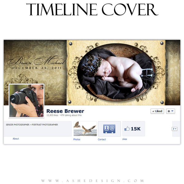 Facebook Timeline Cover | Ginger – AsheDesign