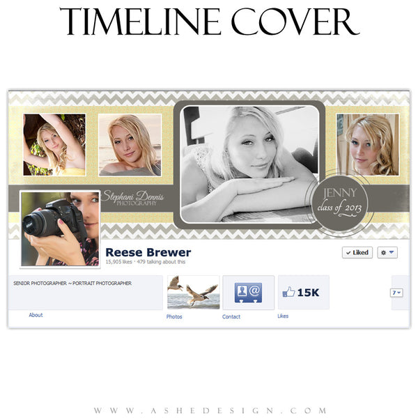 Facebook Timeline Cover| Modern Simplicity – AsheDesign