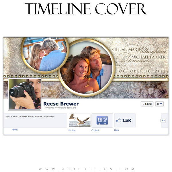 Wedding Timeline Cover Template| Something New – AsheDesign