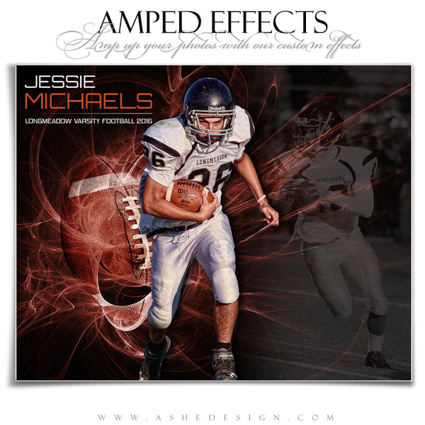 Amped Effects - Mystic Explosion - Football Poster Template For Photos ...