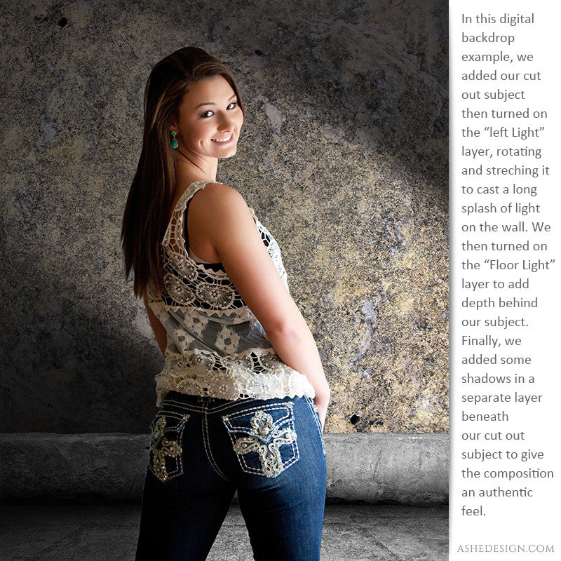 Digital Props 16x20 Backdrops | Brick And Rock – AsheDesign