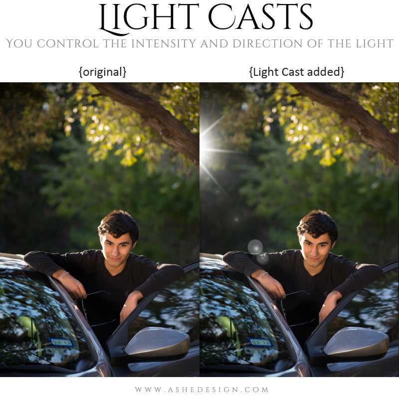 Photography Digital Props Light Casts - Sun Flares – AsheDesign