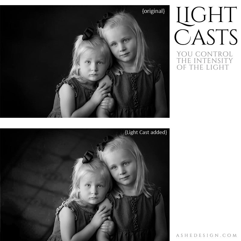 Digital Props - Light Casts | Ornate Windows – AsheDesign