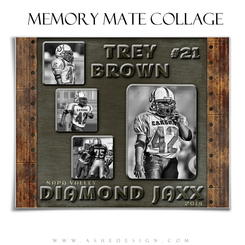 Sports Memory Mates 8x10 - Urban Blade – AsheDesign